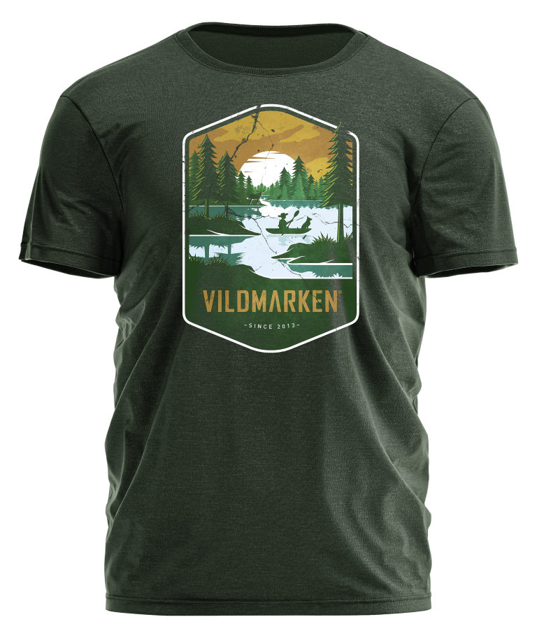 Kajak i vildmarken t-shirt - VILDMARKEN® Brand Store