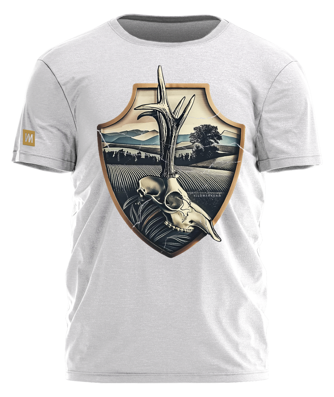 Roebuck Shield t-shirt - VILDMARKEN® Brand Store