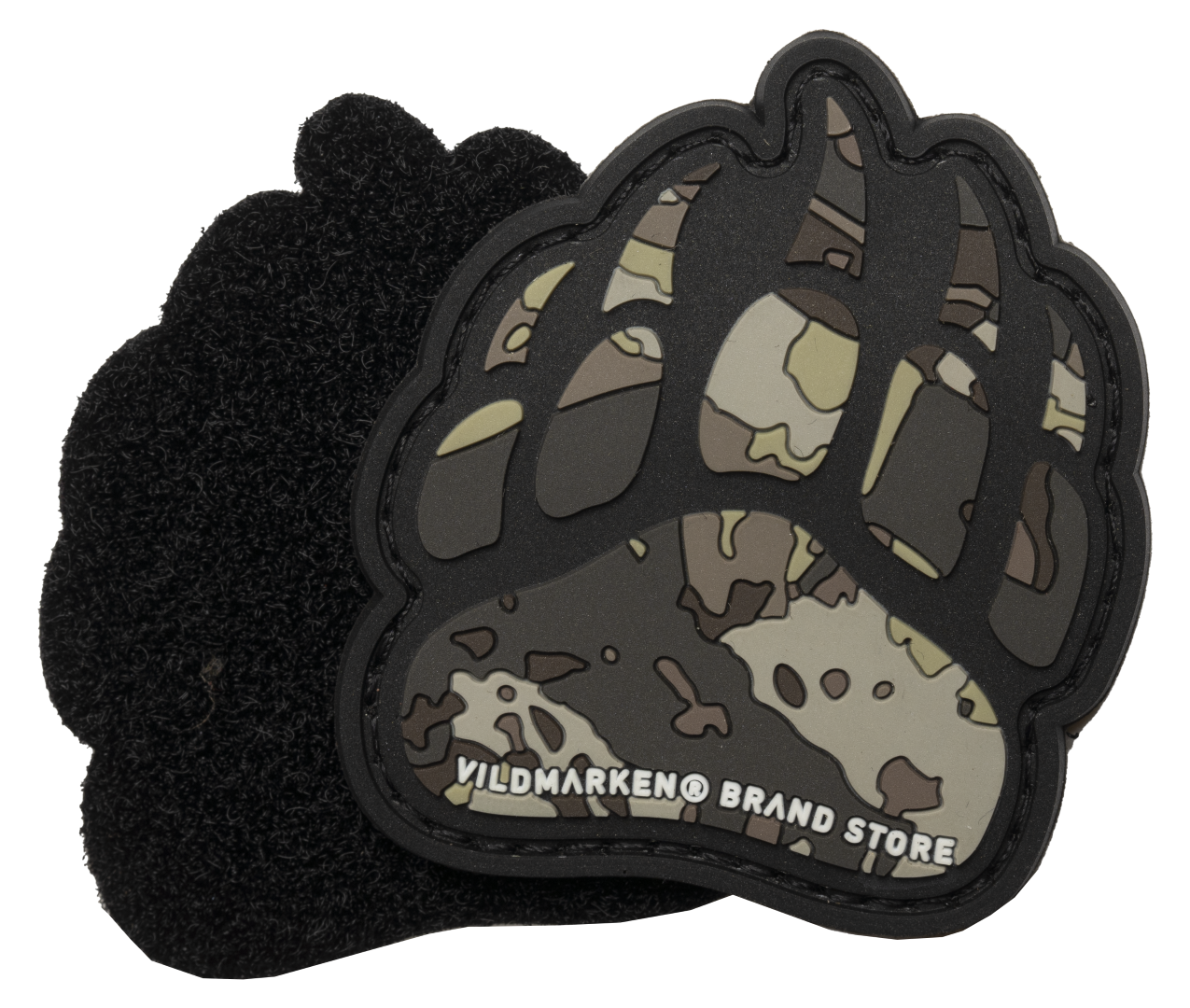 Bear paw velcro patch - VILDMARKEN® Brand Store