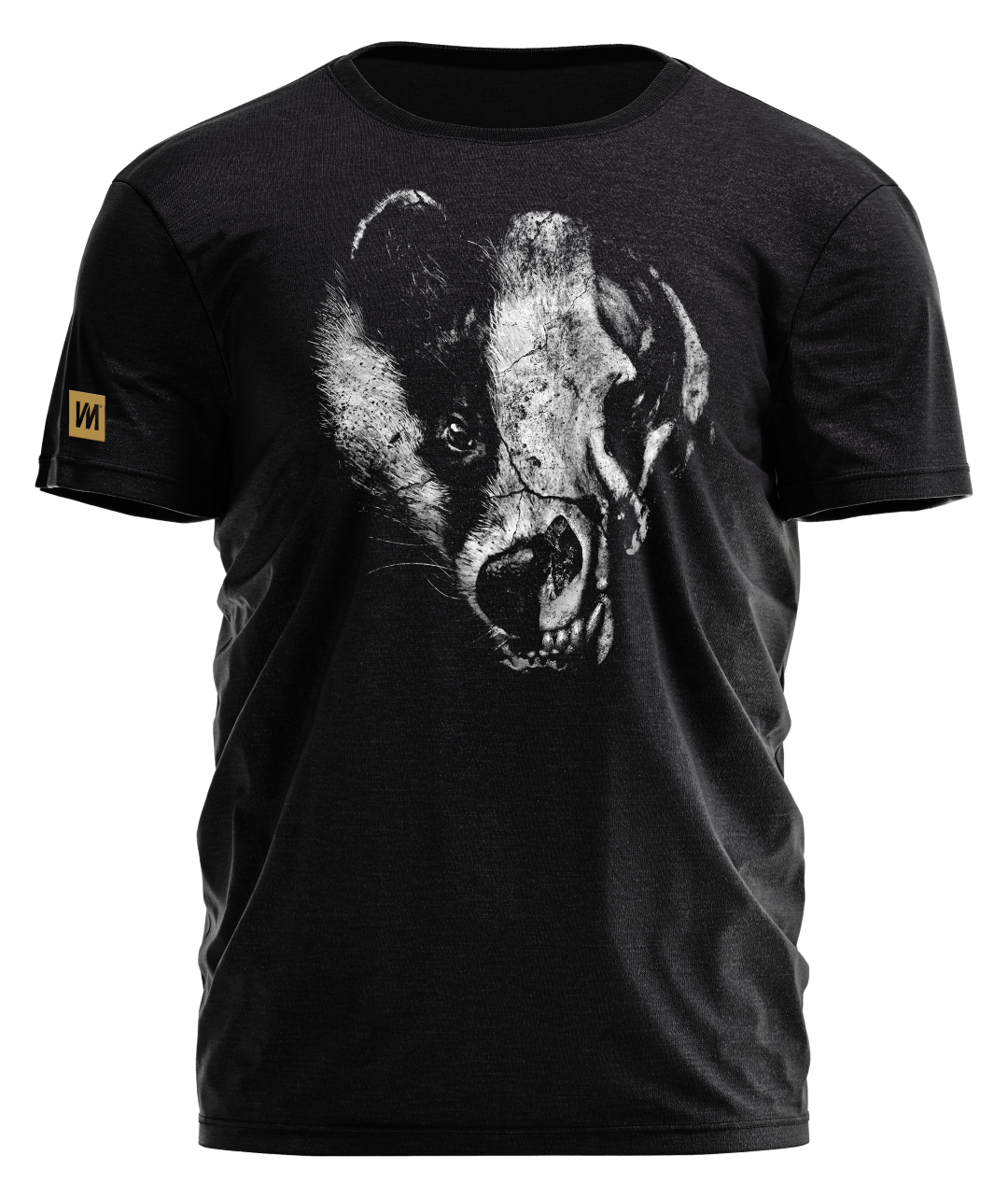 Skull-View Badger t-shirt - VILDMARKEN® Brand Store