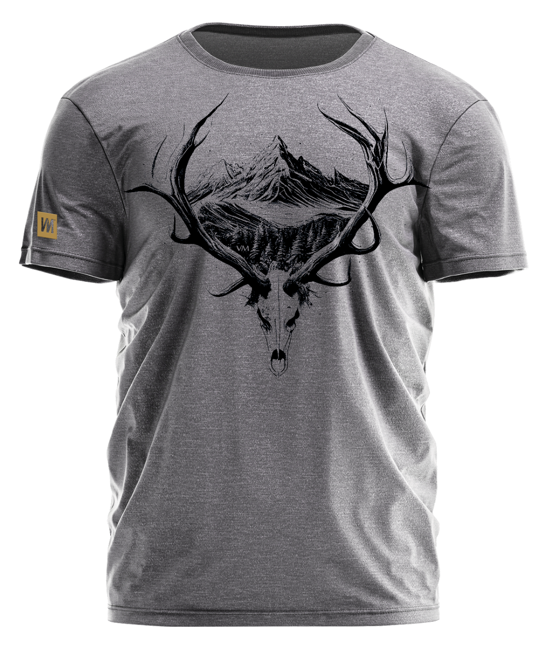 Red Stag Mountain t-shirt - VILDMARKEN® Brand Store