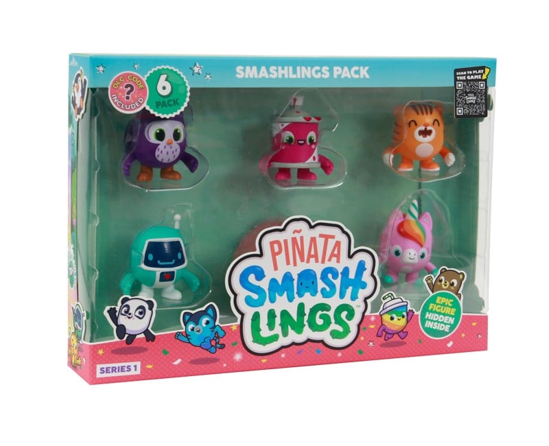 Pinata Smashlings 6-pack - Leksakshuset