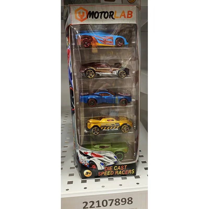 Hi Speed Bilar 5 pack - Leksakshuset