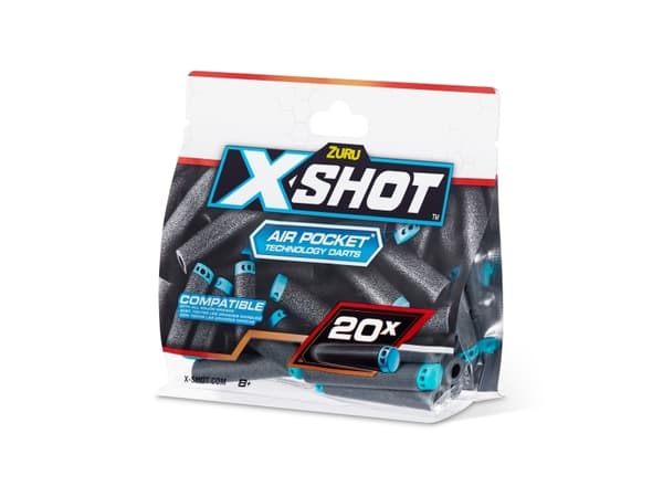X-Shot Excel Pilar Refill 20-pack - Leksakshuset