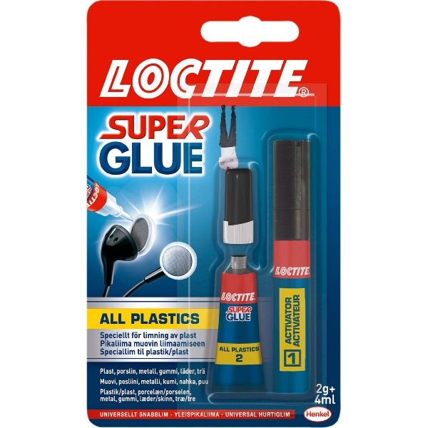 Loctite Superlim Plast - Leksakshuset