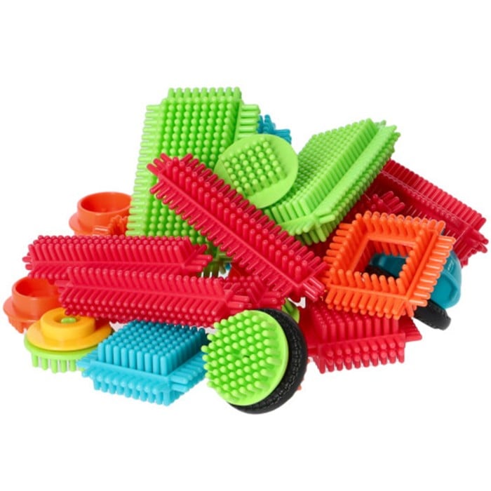 Bricks & Blocks Bristle Brick - 68 delar - Leksakshuset