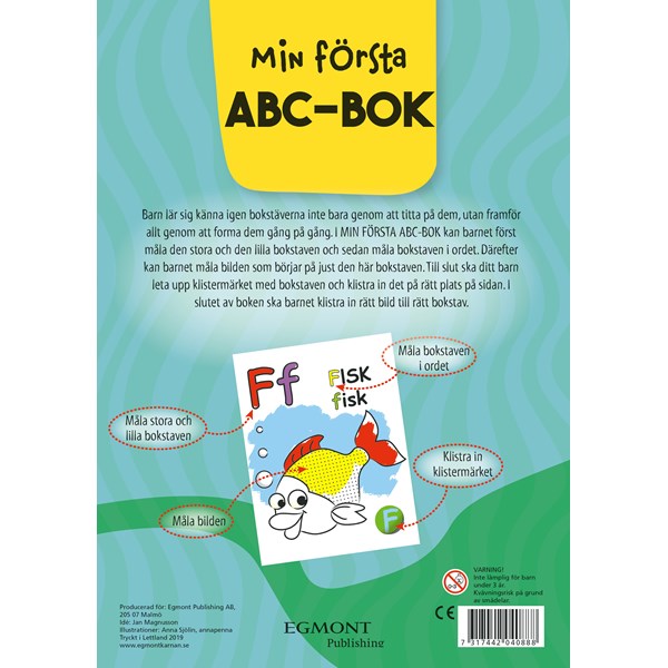 Min Första ABC-Bok - Leksakshuset