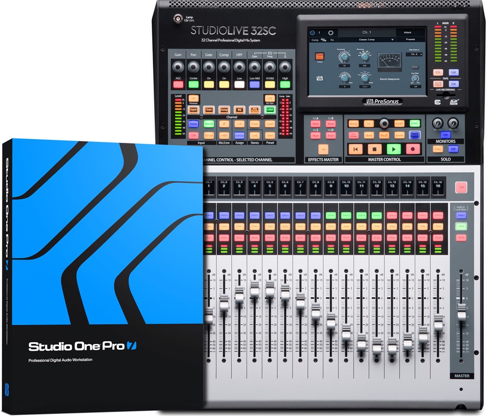 PreSonus StudioLive Series III 32SC - Digital console mixer - JAM