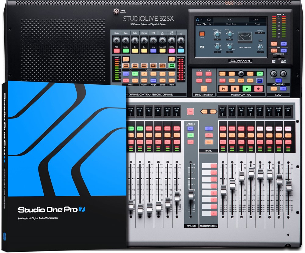 PreSonus StudioLive Series III 32SX - Digital console mixer - JAM