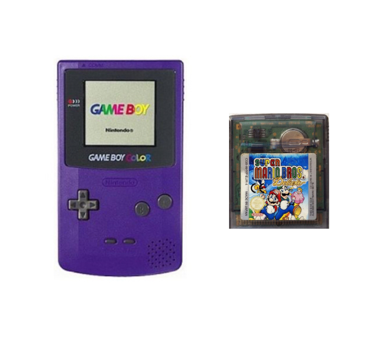 Gameboy Color + Super Mario de luxe - gameretro.se