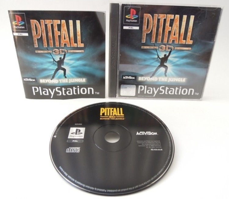 Pitfall 3D - Beyond the Jungle - PS1 - gameretro.se