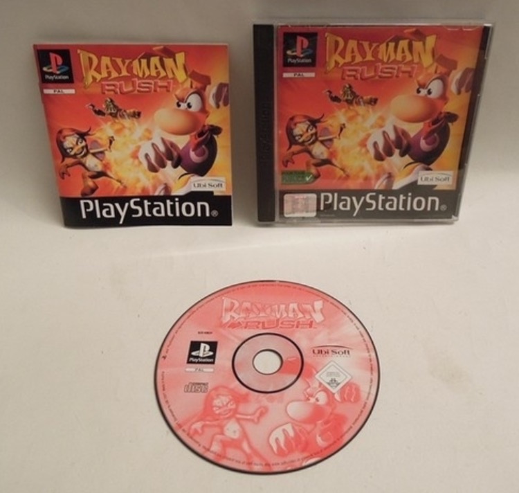 Rayman Rush - PS1 - gameretro.se