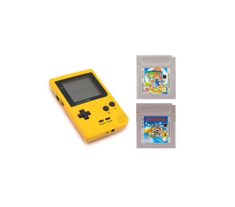 Gameboy Pocket Super mario-paketet - gameretro.se
