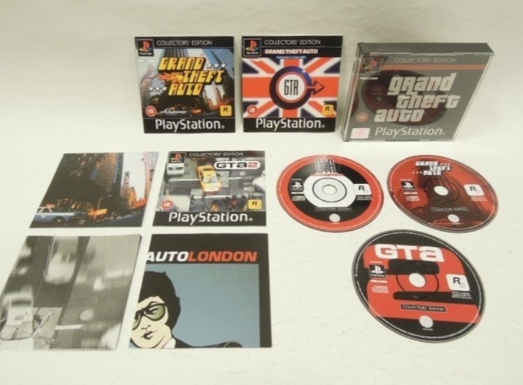Grand Theft Auto - Collectors Edition - PS1 - gameretro.se