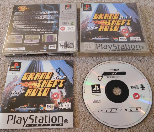 Köp GTA 1 | Grand Theft Auto PS1 | Gameretro