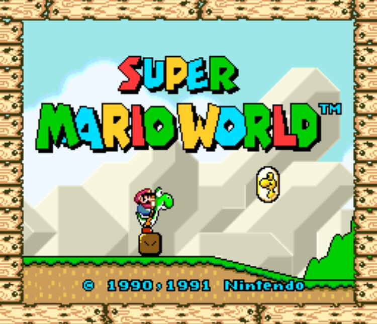 Super Mario World - SNES - gameretro.se