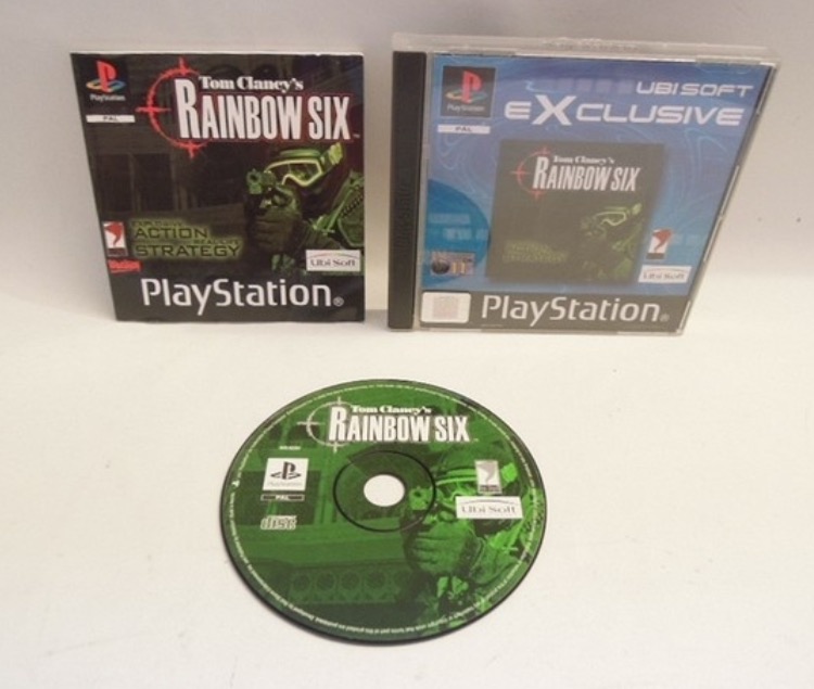Rainbow Six - Ubisoft Exclusive - PS1 - gameretro.se