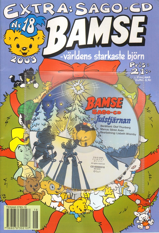Bamse nr 18 2003, Extra: Sago-CD Julstjärnan! - Seriekällaren