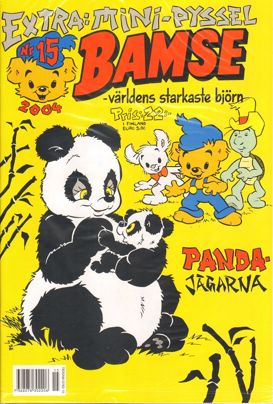 Bamse nr 15 2004, Extra: Mini pyssel! - Seriekällaren