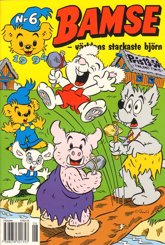 Bamse nr 6 1994 - Seriekällaren