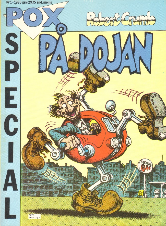 POX Special 1985 nr 1, På dojan av Robert Crumb - Seriekällaren