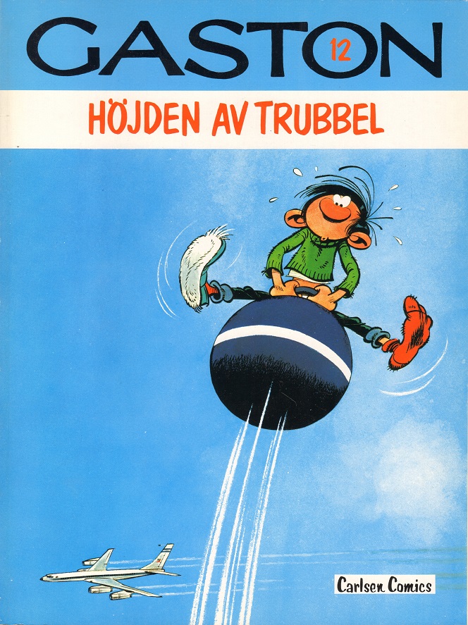 Gaston nr 12, Höjden av trubbel, OBS! Mindre hanterings skavanker finns ...
