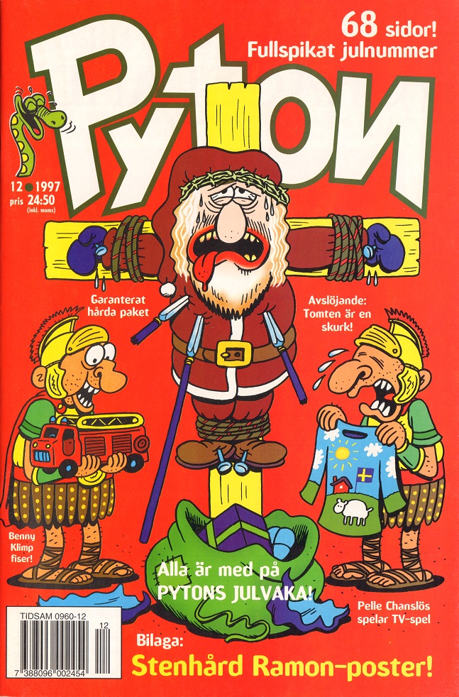 Pyton nr 12 1997, Stenhård Ramon-poster! - Seriekällaren