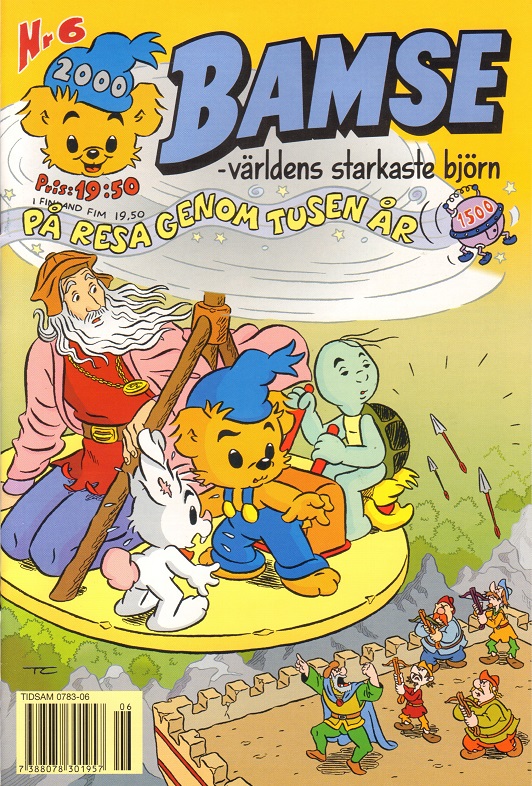 Bamse nr 6 2000 - Seriekällaren