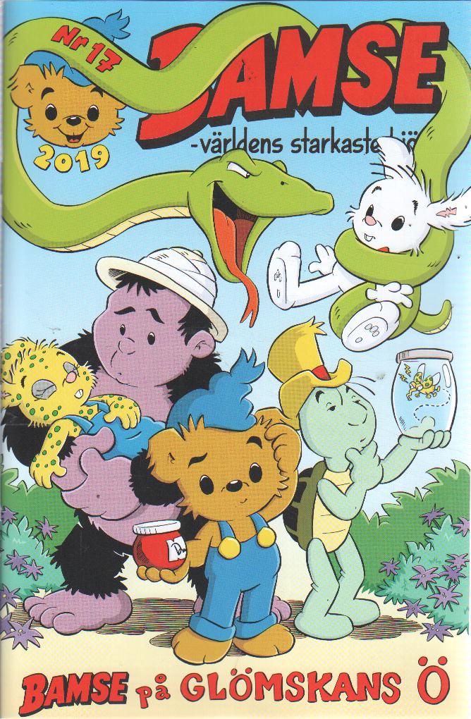 Bamse nr 17 2019, Julkalender + Spel - Seriekällaren