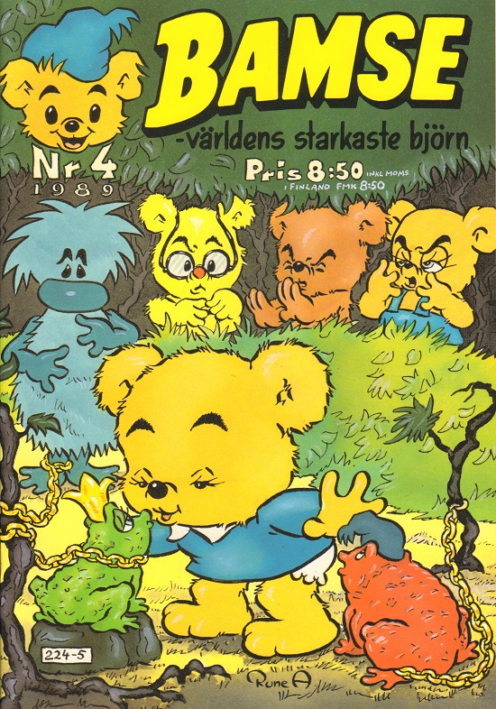 Bamse nr 4 1989 - Seriekällaren