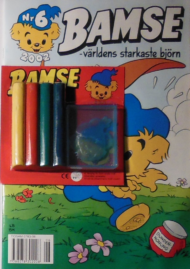 Bamse nr 6 2002, Extra: Modellera med ansiktsform - Seriekällaren