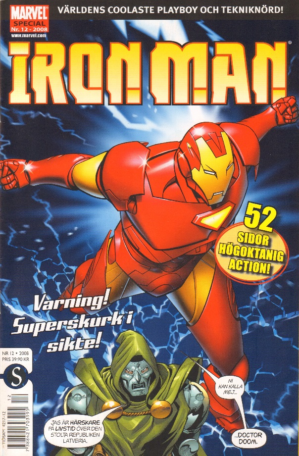 Marvel Special nr 12 - 2008, Iron Man Varning! Superskurk i sikte ...