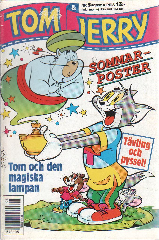 Tom och Jerry nr 5 1992 Begagnad - Seriekällaren