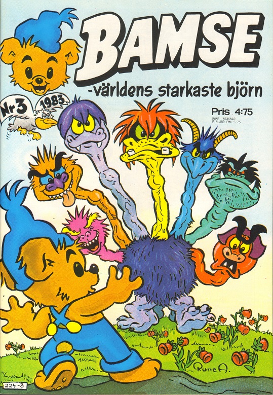 Bamse nr 3 1983 - Seriekällaren
