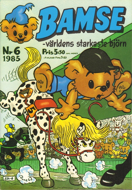 Bamse nr 6 1985 - Seriekällaren