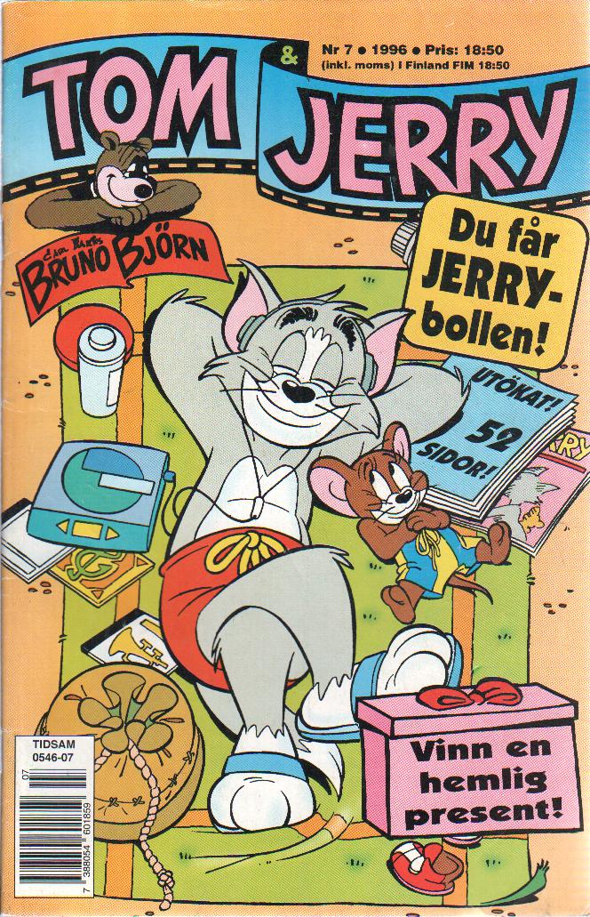 Tom och Jerry nr 7 1996 Begagnad - Seriekällaren