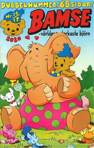 Bamse nr 16/17 2020 Dubbelnummer! - Seriekällaren