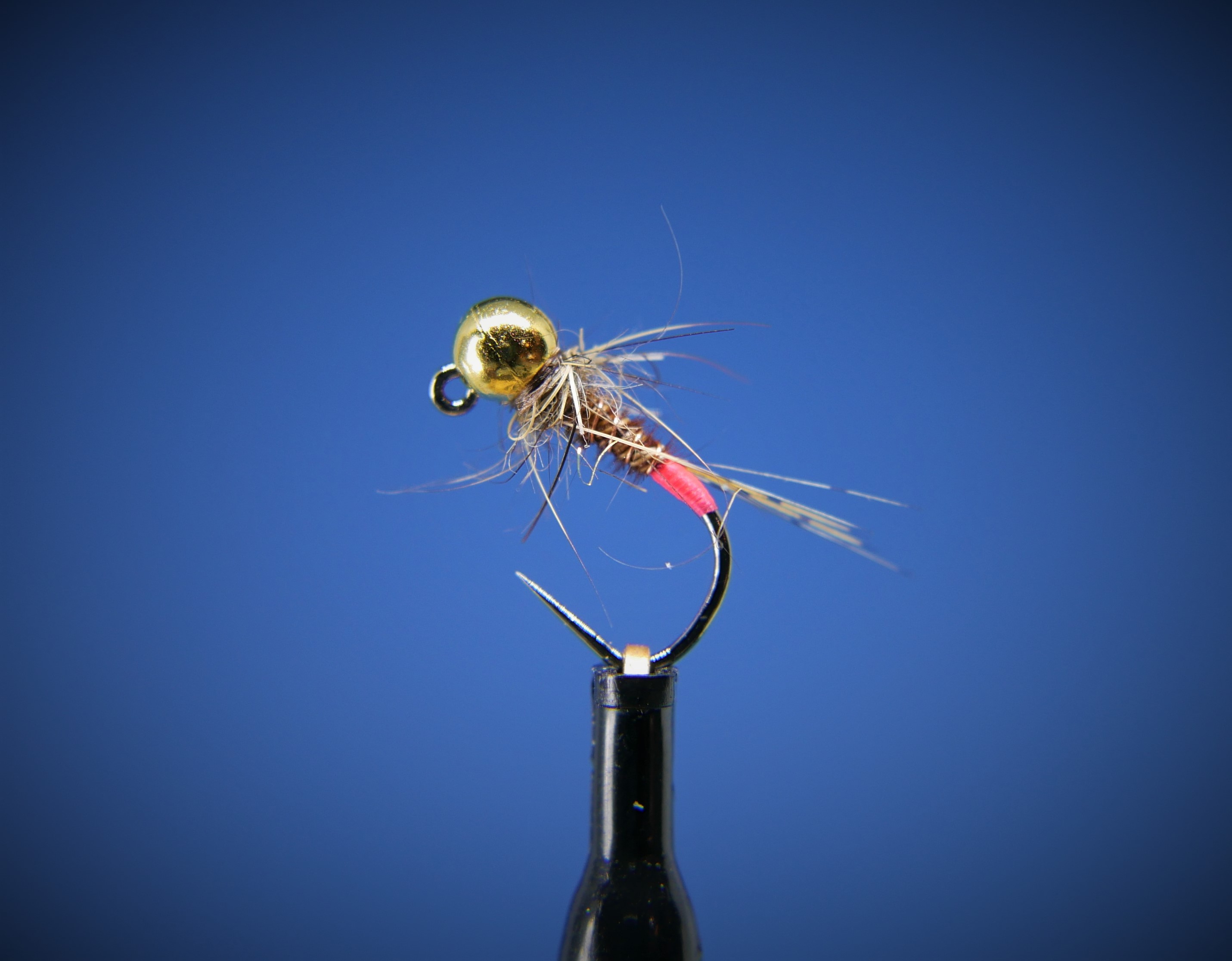 PheasantTail Red Tag Nymph (Jigkrok) Tungsten - Flugfiskeshopen - Vi ...