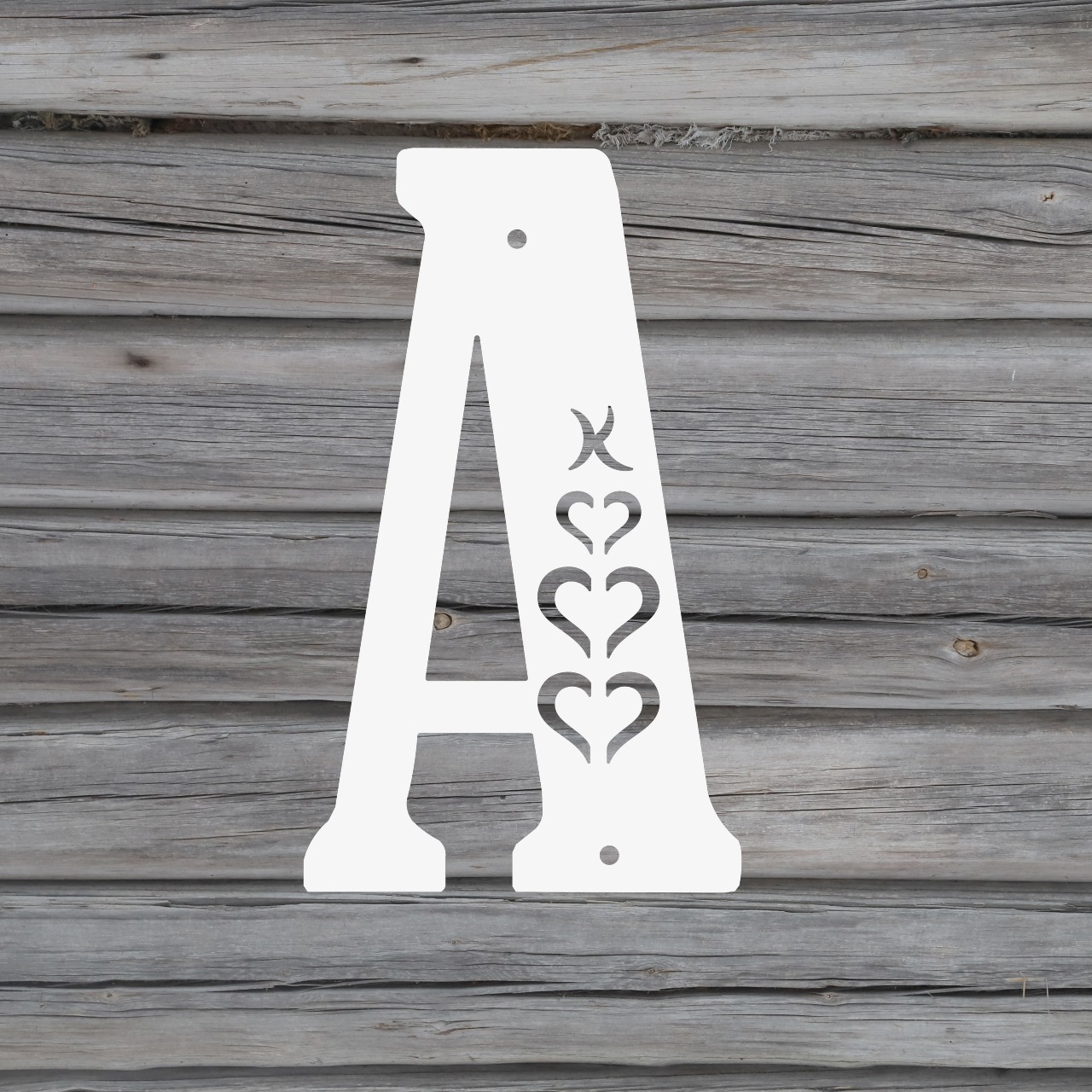 BOKSTAV A - Trådspira Idé & Design