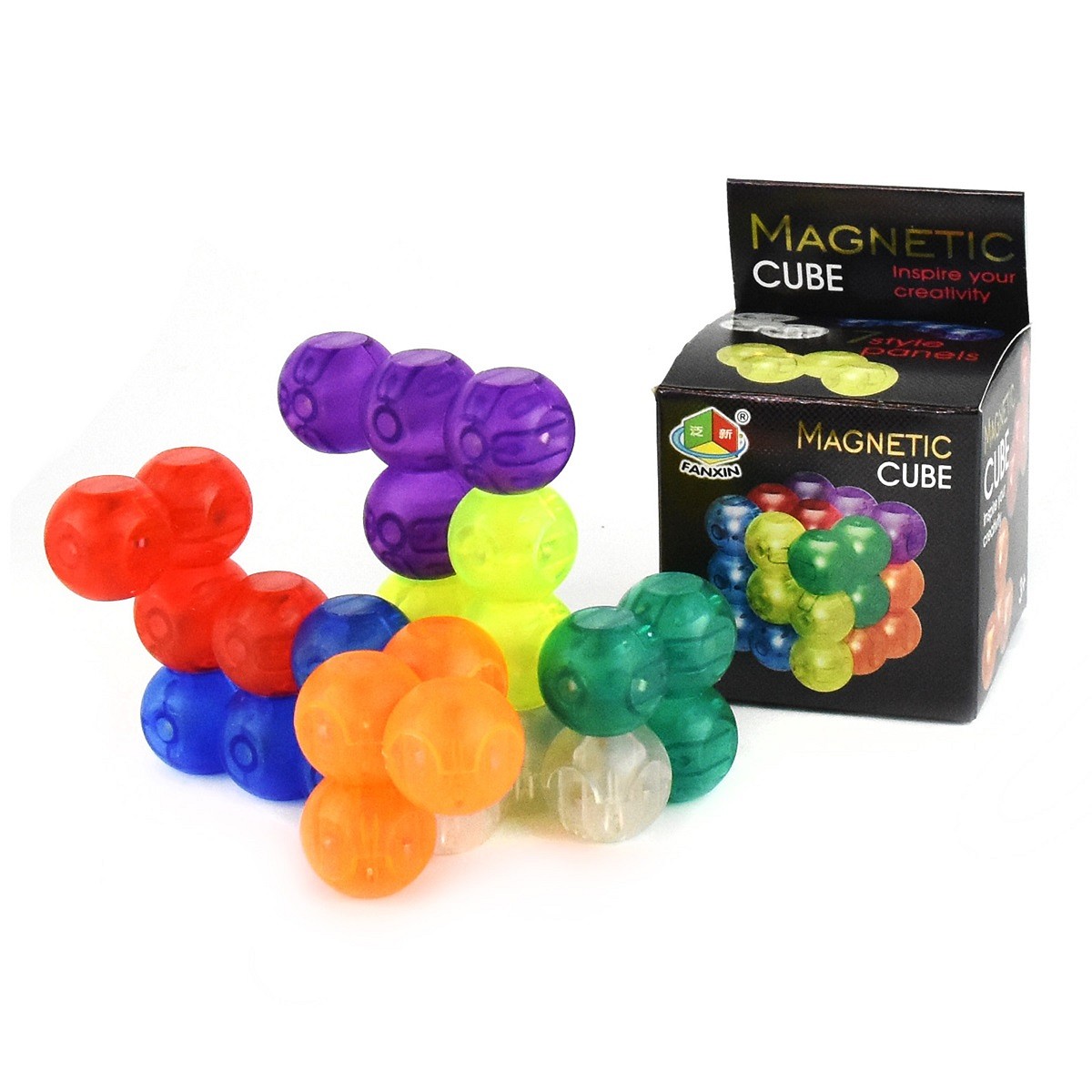 Magnetic Cube Puzzle 6cm - Tekniska Webshop