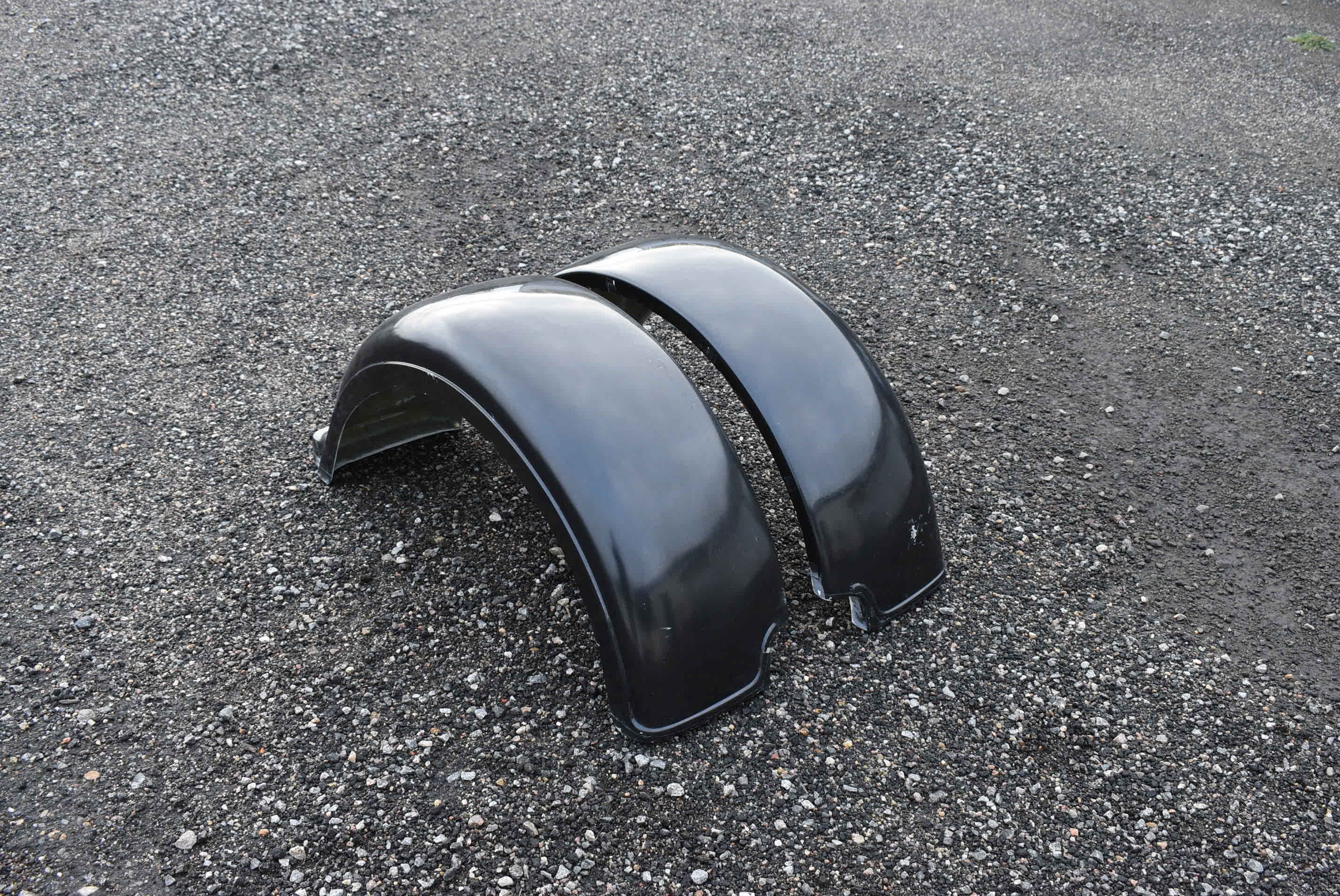 Fiberglass Fenders Rear Model A "Custom" - JOCAR Hot Rods & Steelworks AB