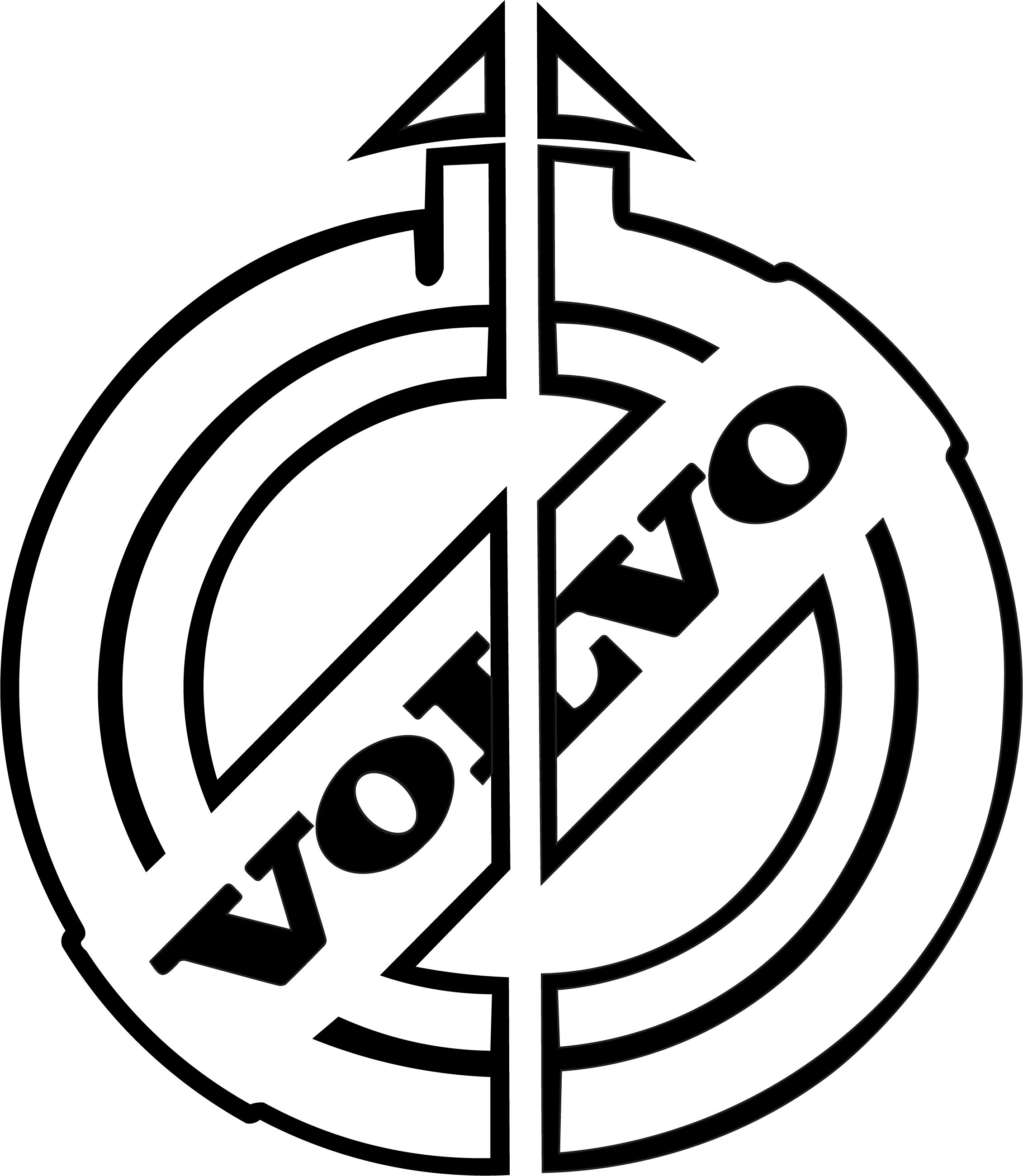 Volvo window decal - Fordon262