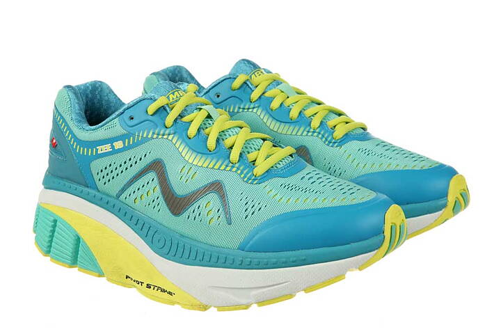 Justinas MBT skor - MBT CUSHIONING ZEE 18 W Aqua Green, MBT Löparskor Dam