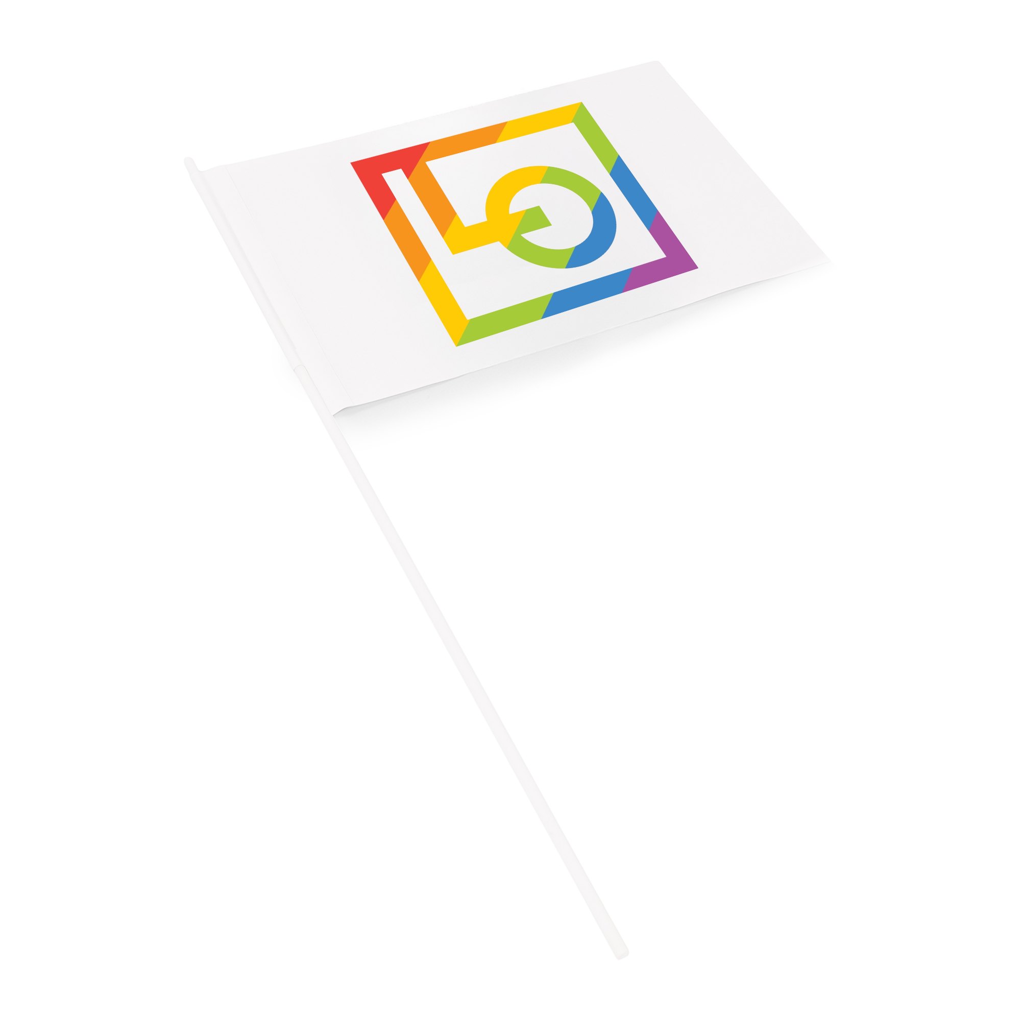 Handflagga Pride - LO Mellansverige