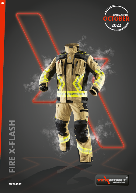 Brannbekledning for Røykdykking TEXPORT FIRE X-FLASH, Neste generasjons ...