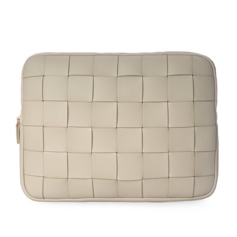 BRAIDED STRAP COMPUTER CASE GREY/WHITE CEANNIS - Casualwomen Fashion ...