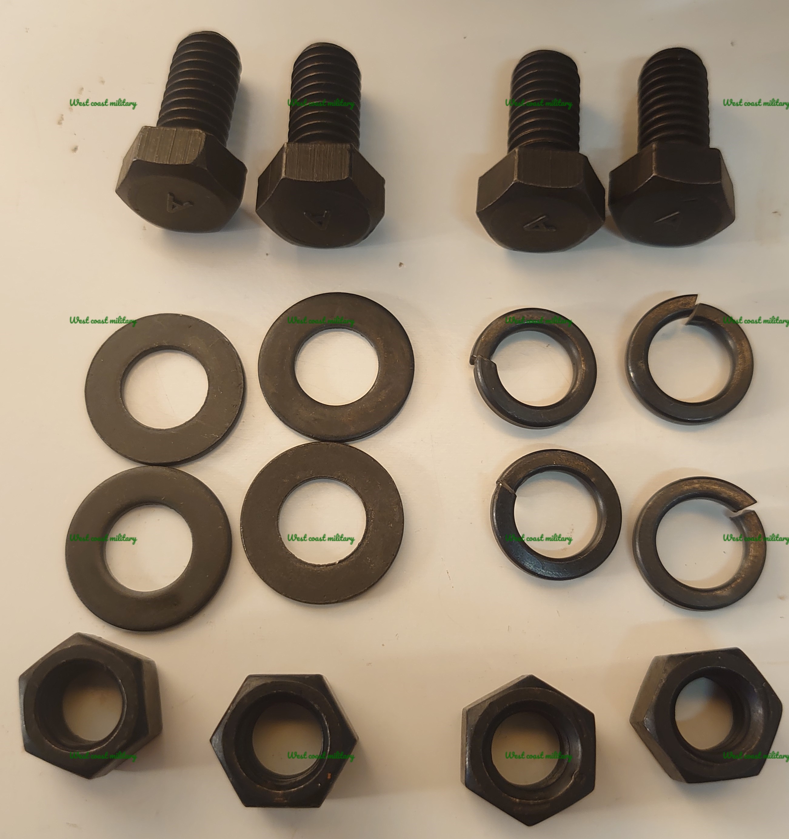 Jerrycan holder fixing kit - West coast military