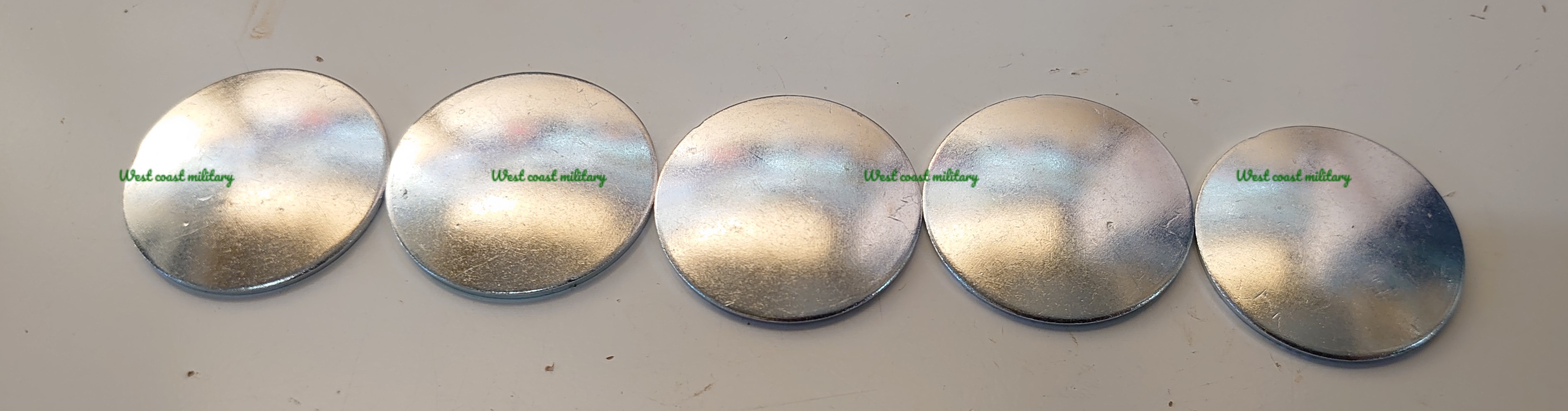 Core plug set - West coast military