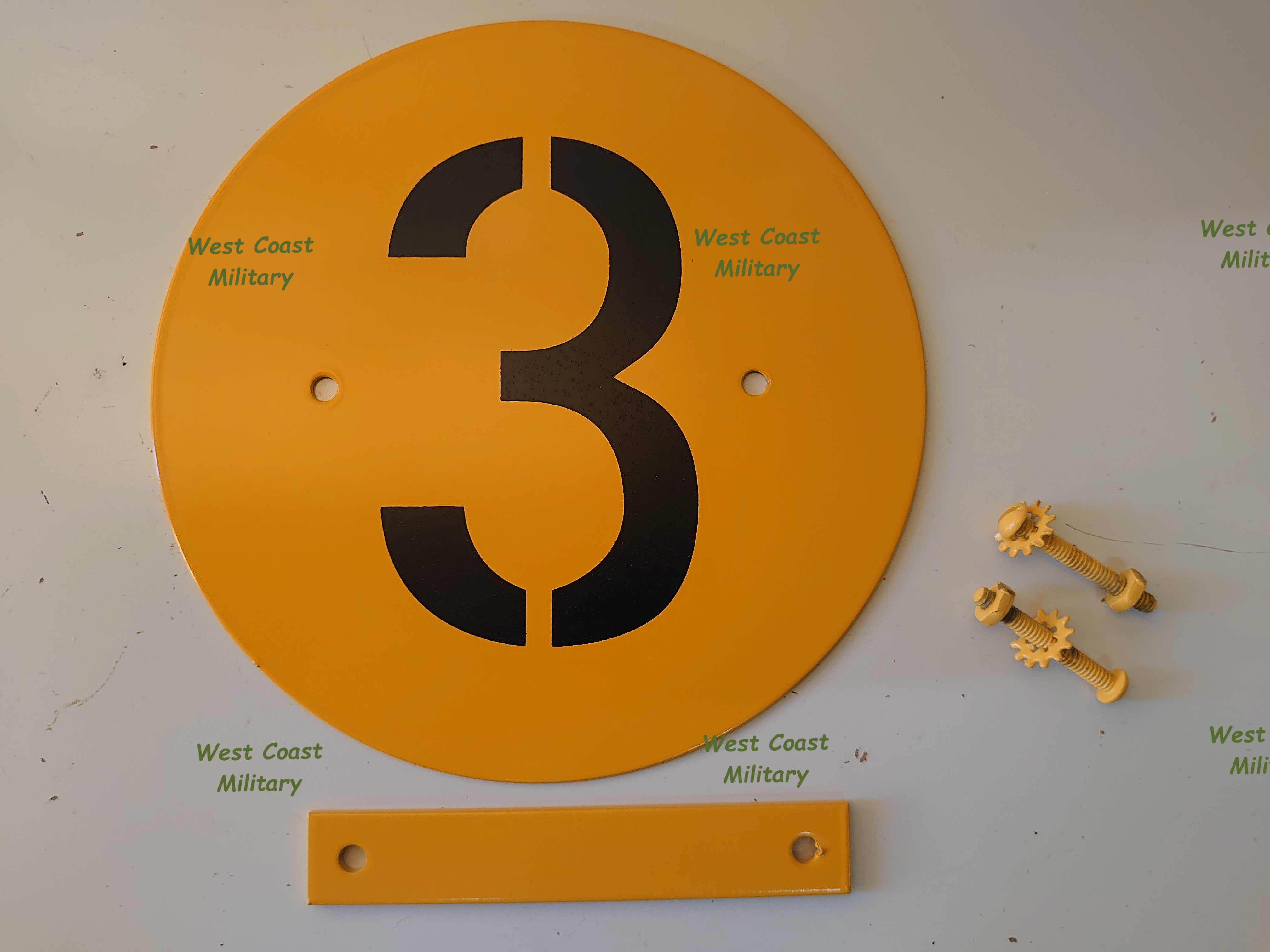 Bridge plate 3 - West coast military