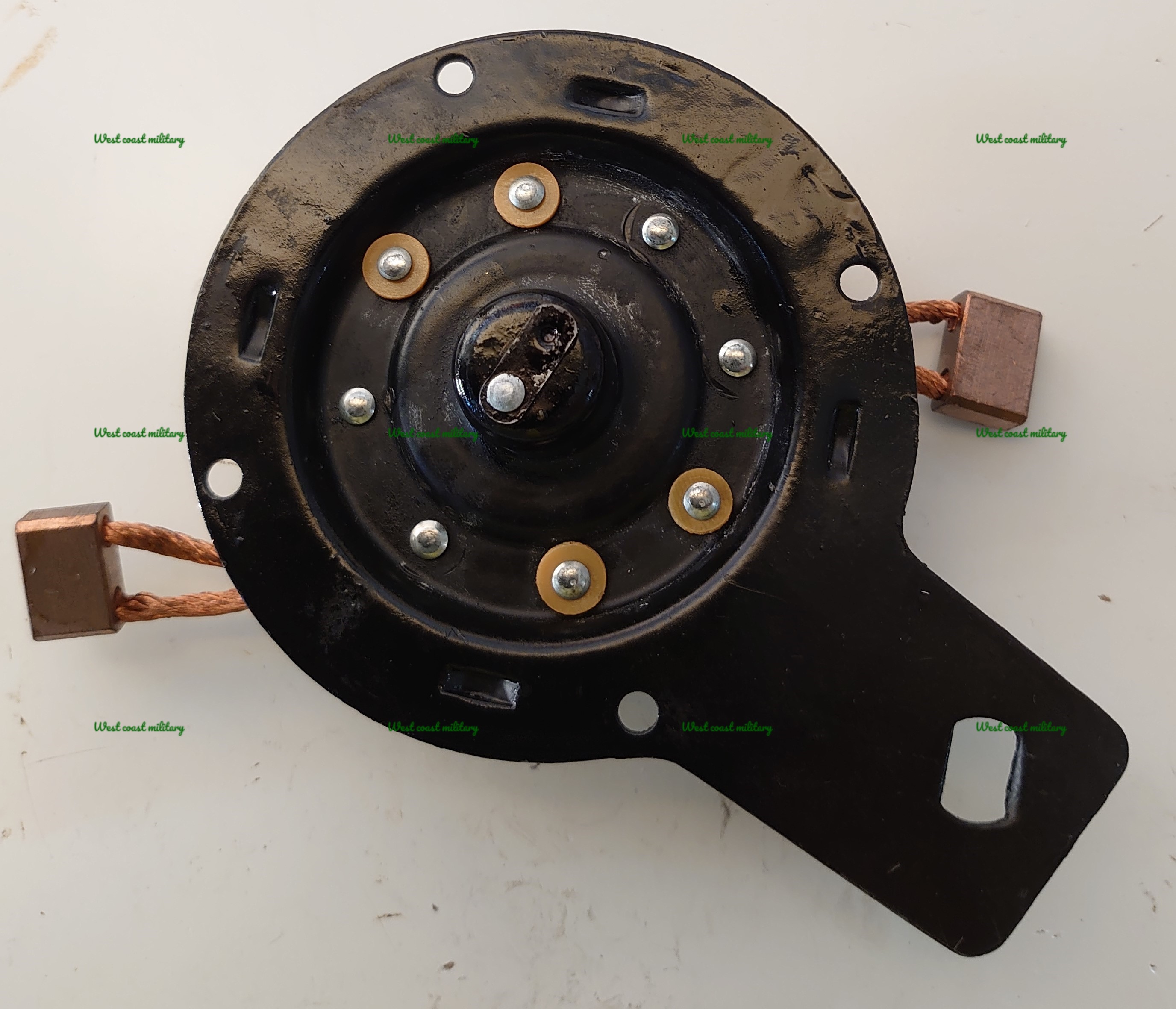 Starter motor plate commutator - West coast military